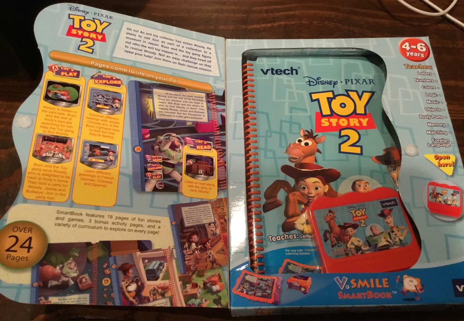 Toy Story 2 (SmartBook) (Vtech V.Smile, 2007) for sale online | eBay