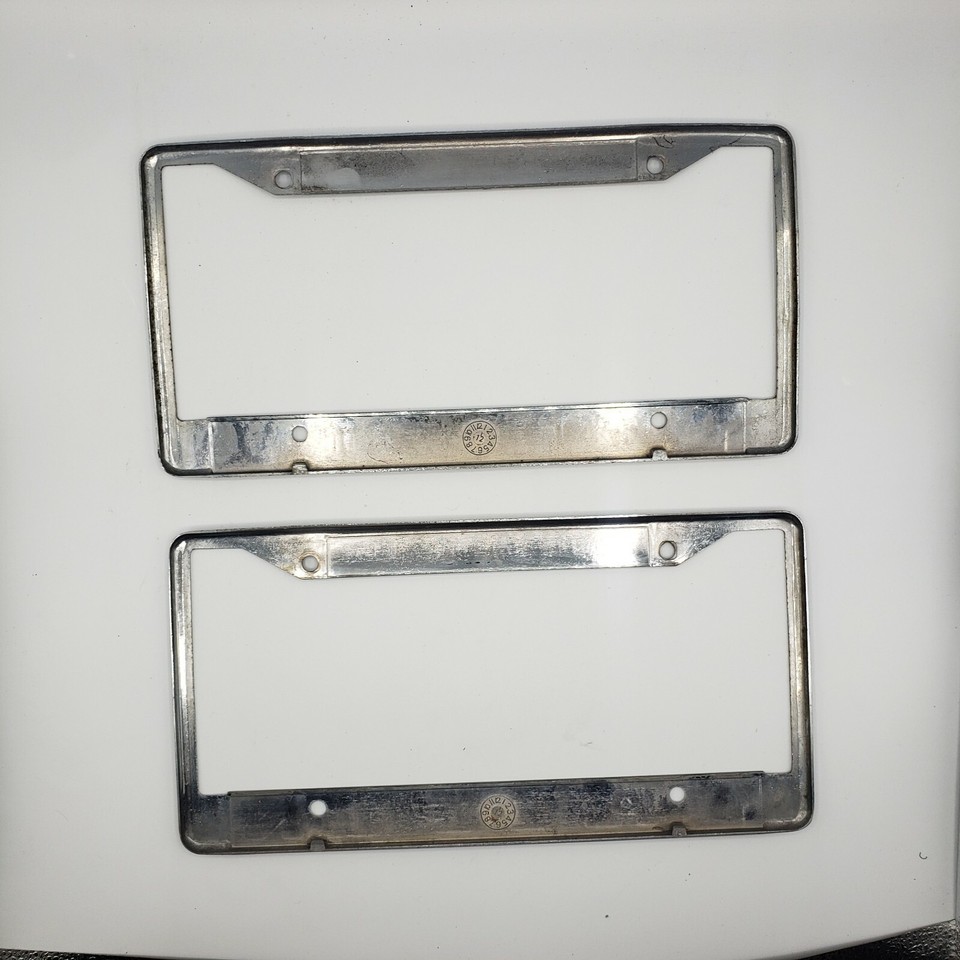 2x Galpin San Fernando Valley California License Plate Frame Metal ...