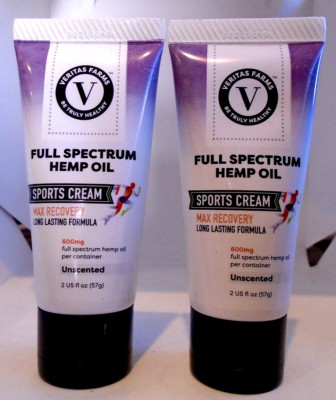 2 Sports Cream Max Recovery Relief Arthritis Pain, Soreness Unscented 2 ...