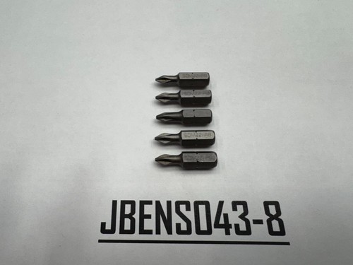 Snap-on Tools USA NEW 5 PACK 1/4" Hex #1 Phillips ACR Screwdriver Bit ...