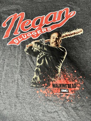 The Walking Dead Woman’s T Shirt Negan Sluggers Small | eBay