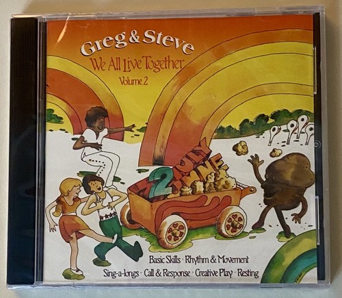 Greg & Steve Productions We All Live Together Vol. 2 CD - NEW SEALED | eBay