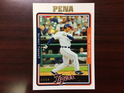 2005 Topps #411 Carlos Pena Detroit Tigers | eBay