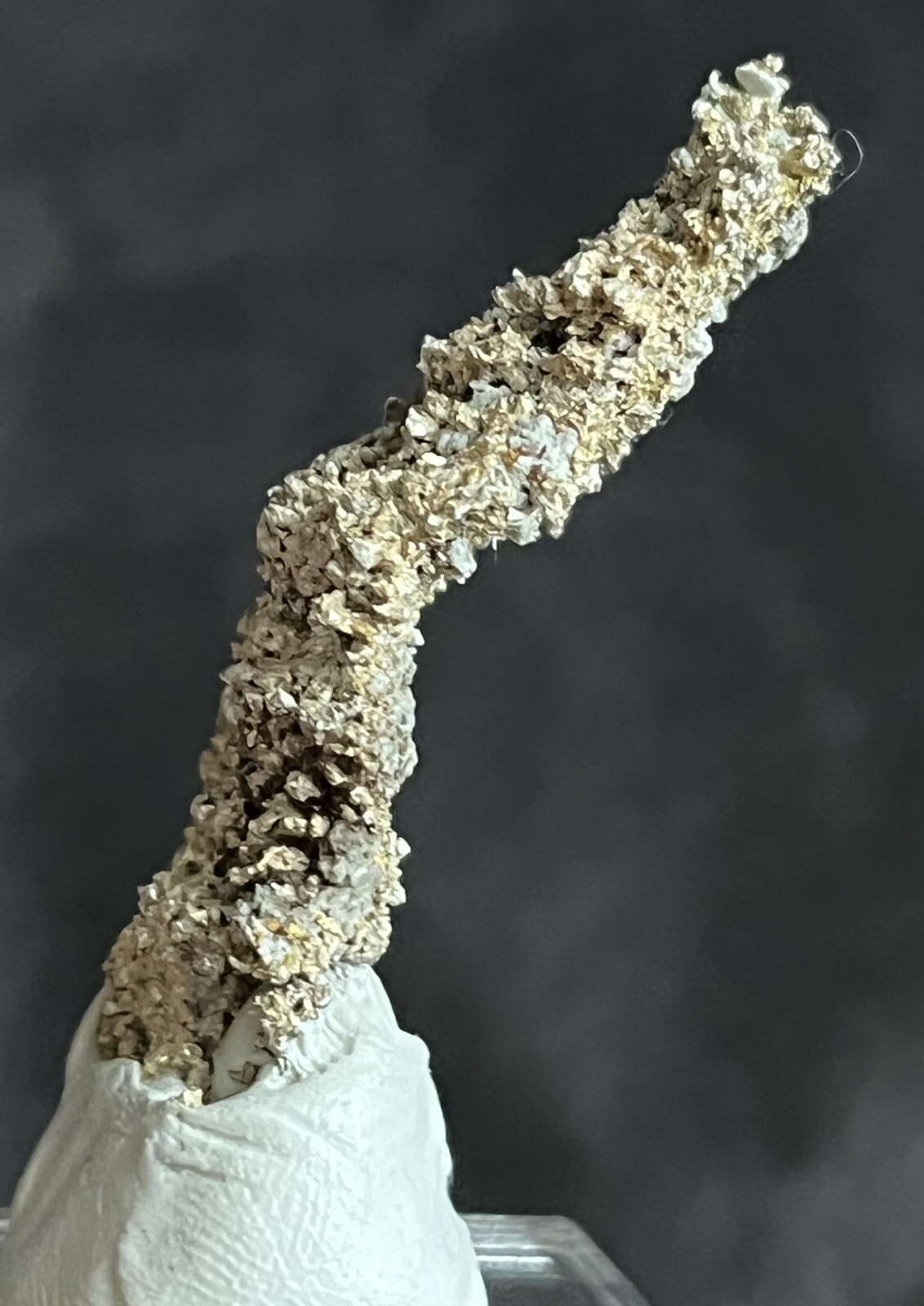 4cm Silver Crystal Group - Copper Falls Surface Deposit (Prehnite Pit ...