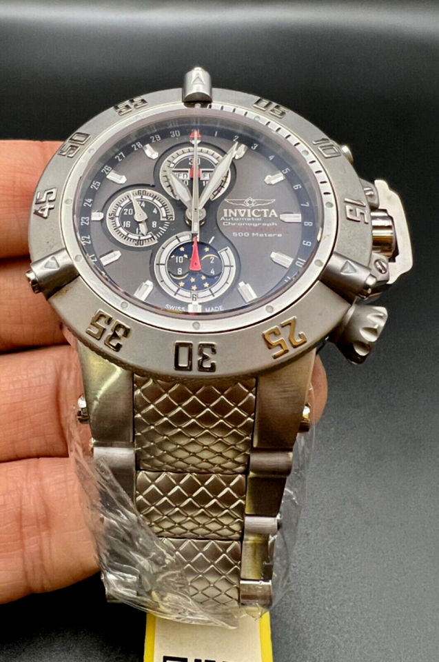 Invicta Men’s 4547 Subaqua Noma III Swiss Made Valjoux 7751 Automatic ...