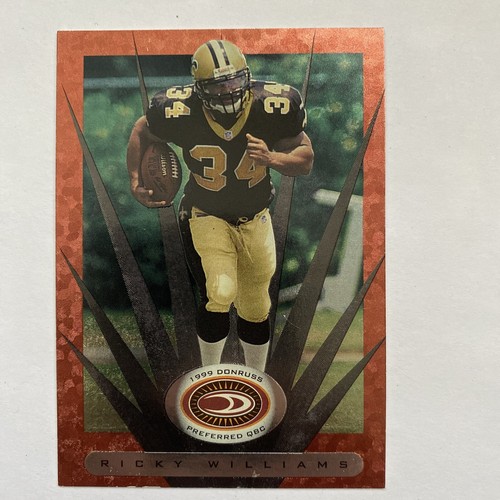 1999 Donruss Preferred Ricky Williams Bronze Rookie Card Saints #43 | eBay