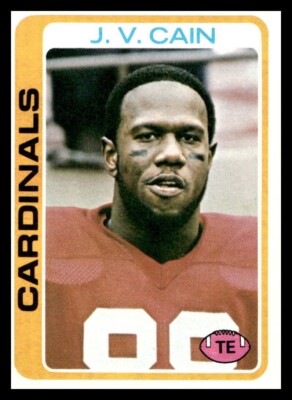 1978 TOPPS NFL Football Vintage Card #272 🏈 J.V. CAIN, St. Louis ...