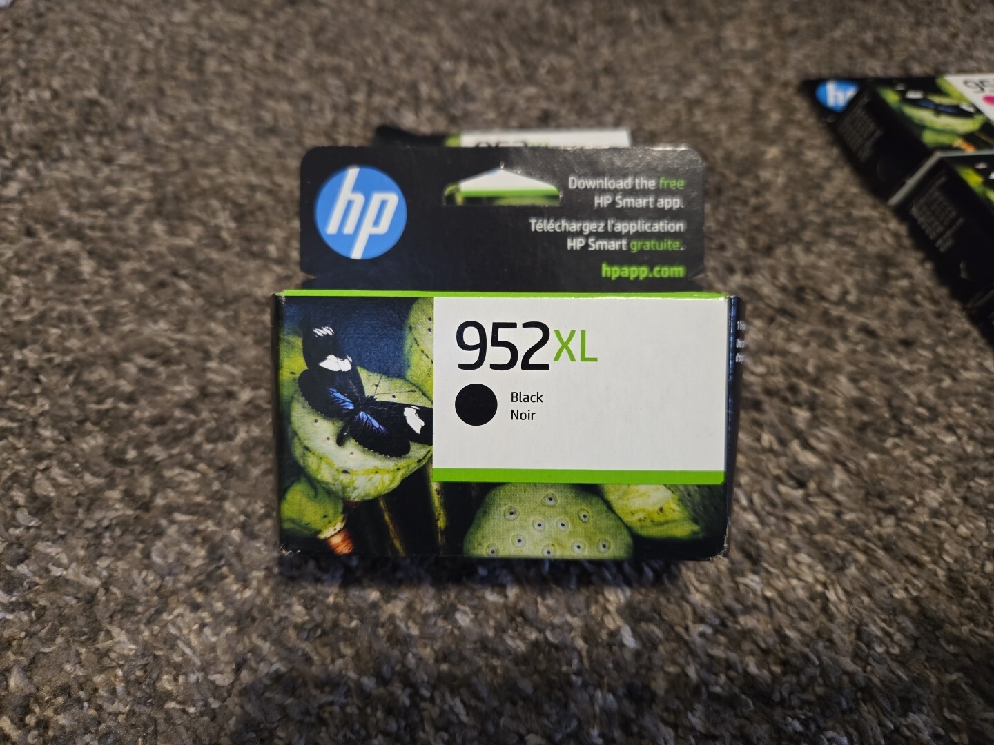 NEW Genuine HP 952XL Black Ink Cartridge (F6U19AN) OEM Sealed | eBay