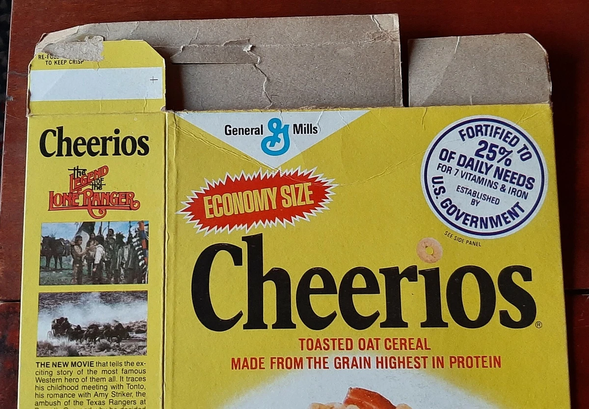 Cheerios Box Side