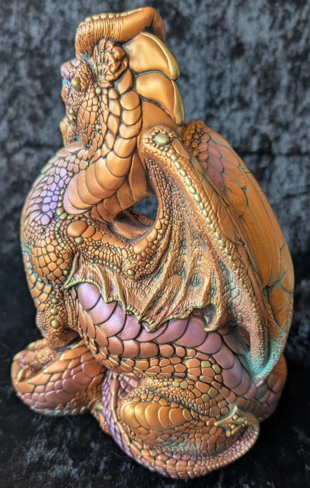 Windstone Editions Male Dragon in Copper Patina - excellent condition ...