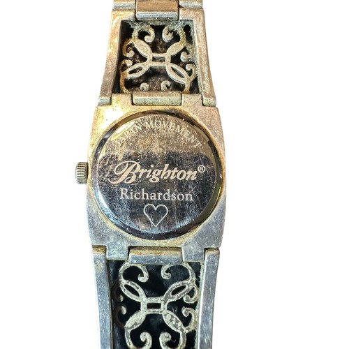 Brighton watch Richardson rare needs battery not tested silver tone | eBay
