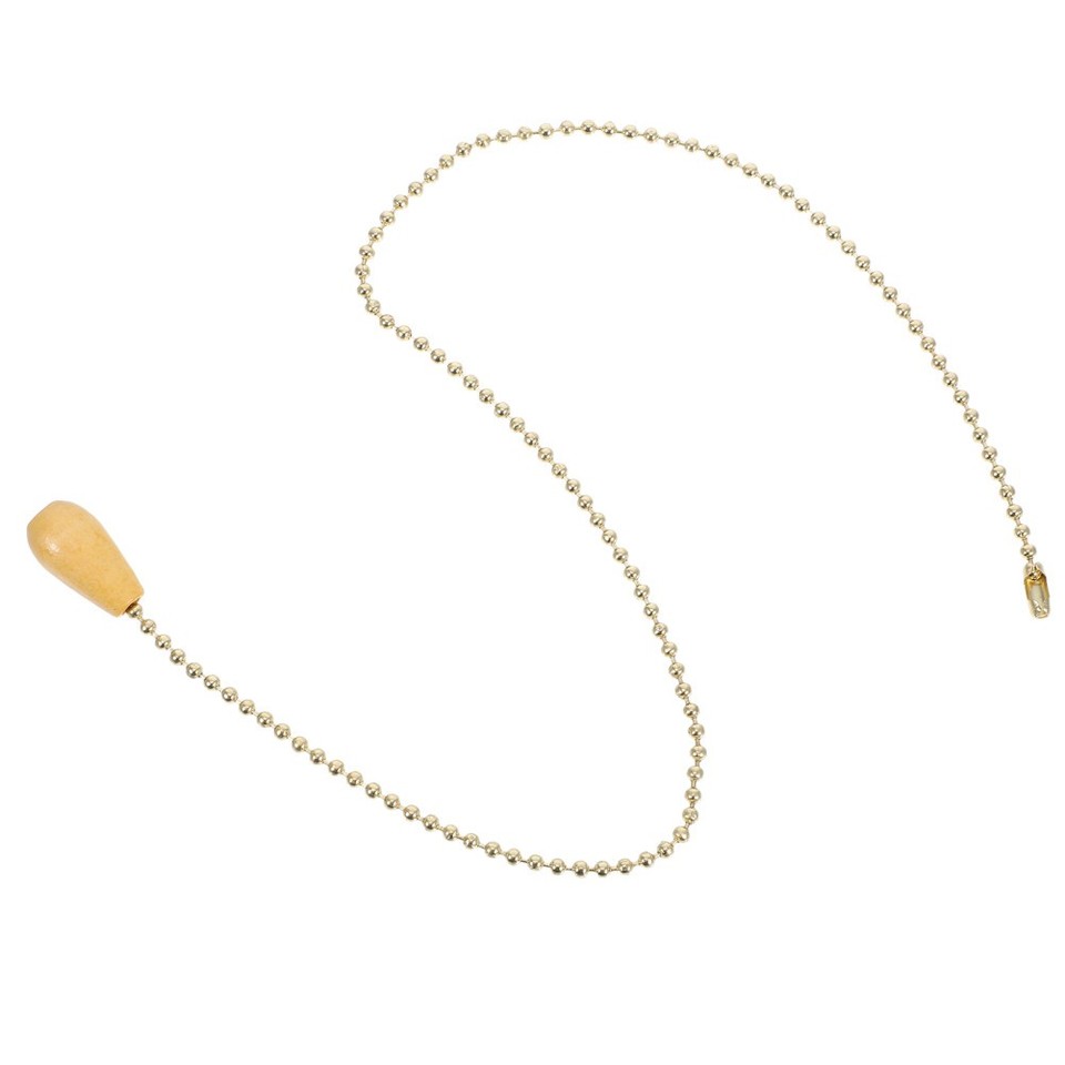 Wooden Decorative Pull Chain Cord Handle Solid Wood Pendant For Light ...