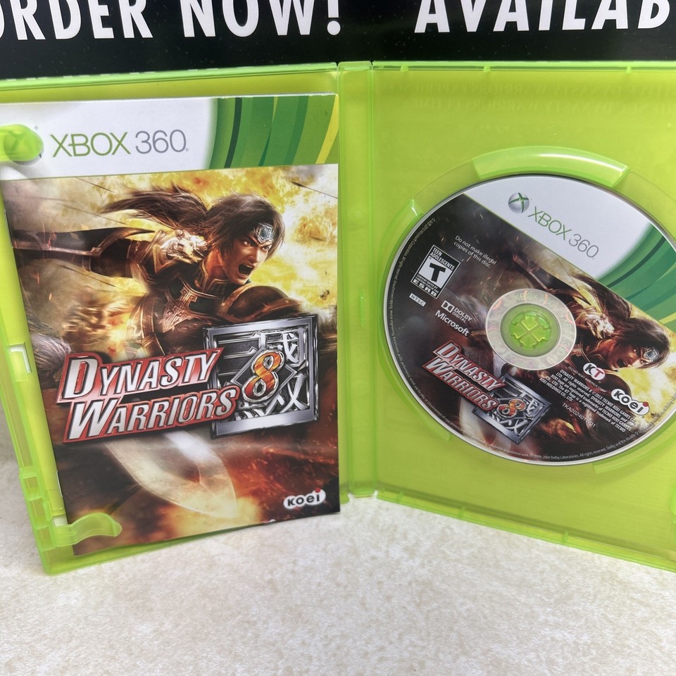 Dynasty Warriors 8 (Microsoft Xbox 360, 2013) - CIB Complete W/ Manual ...