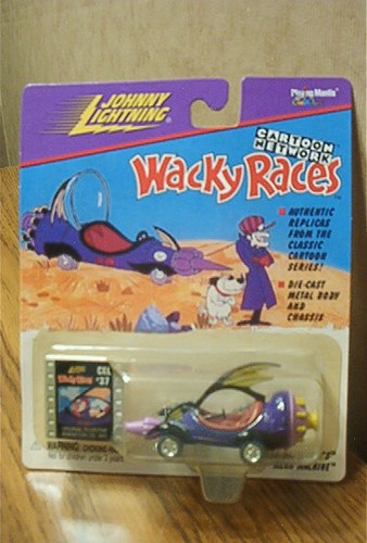 Johnny Lightning Cartoon Network Wacky Races #37 Dick Dastardly's Mean ...