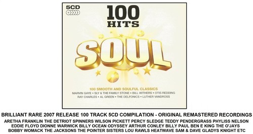 Best 100 Greatest Soul Hits 5CD - O'Jays Withers Pickett Sledge Benton ...