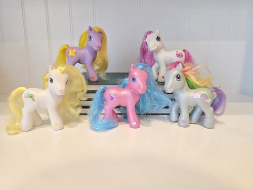 MLP G3 LOT My Little Pony ROYAL RIBBON , GARDEN GLADE, BREEZIE ...