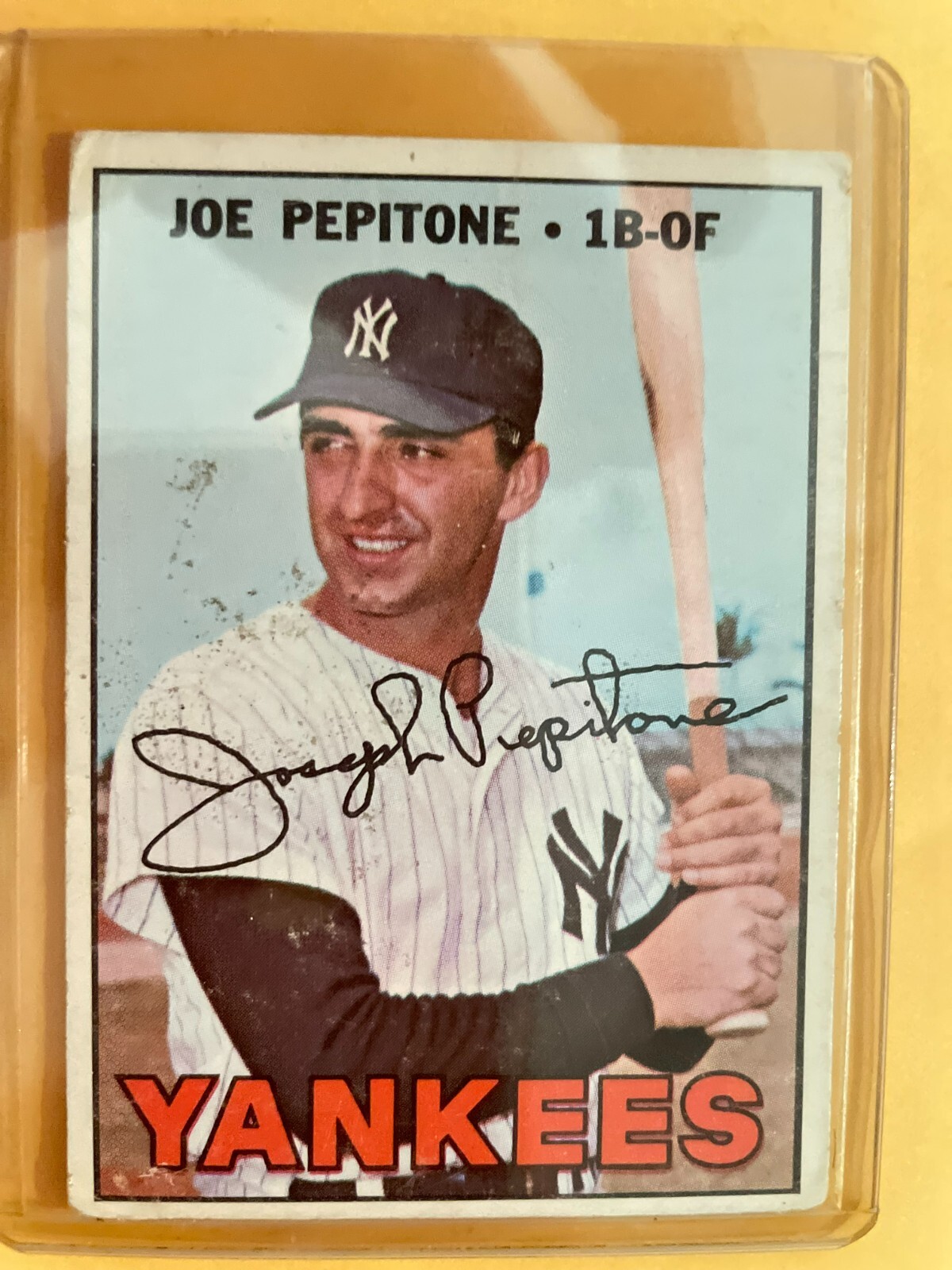 1967 TOPPS # 340 JOE PEPITONE | eBay