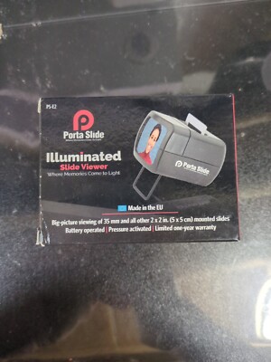 PS-E2 Illuminated Slide Viewer Battery Operated Hand Held Slide ...