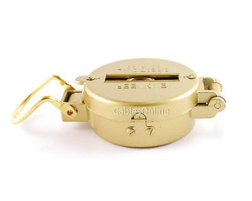 Metal Case Lensatic Compass for Broadband and Satellite, CablesOnline ...