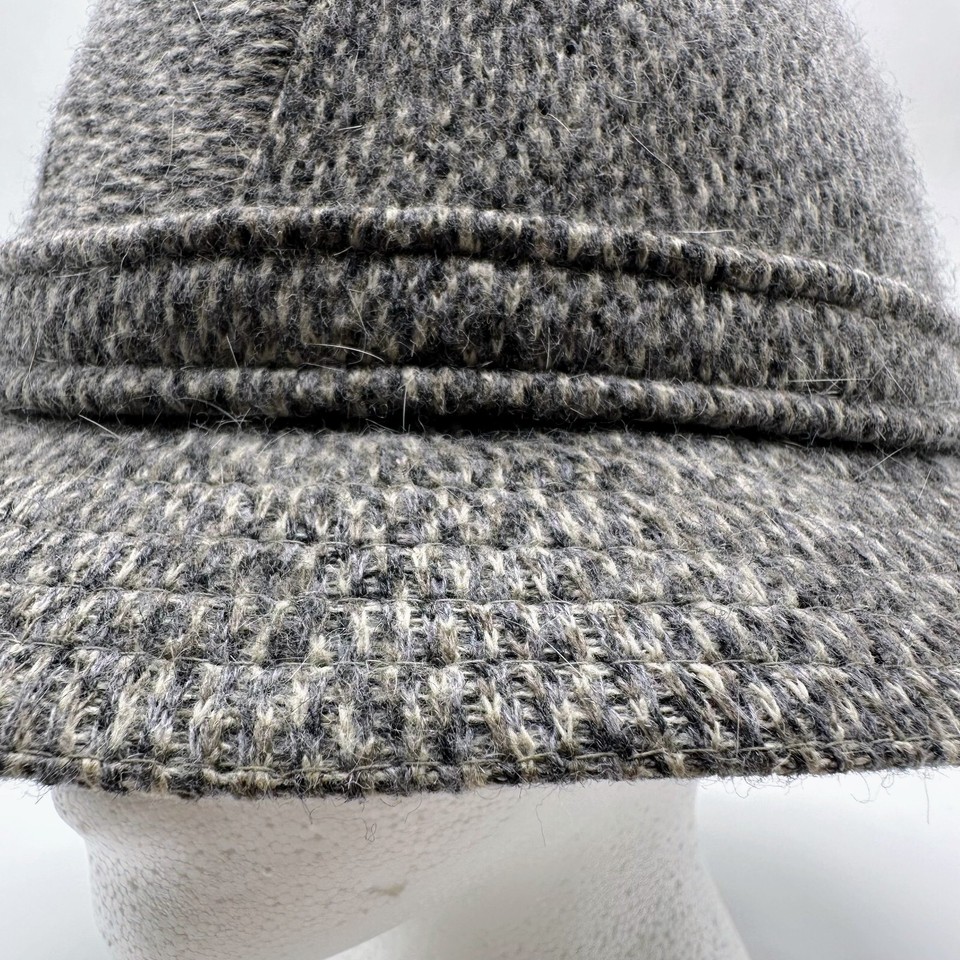 VTG Kangol Tweed Clipper Shadow Bucket Hat | eBay