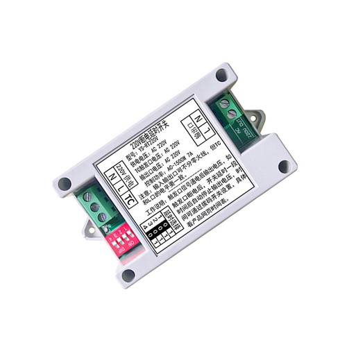 AC220V 1 Way Power Off Delay Relay Switch Exhaust Fan Cooling Fan ...