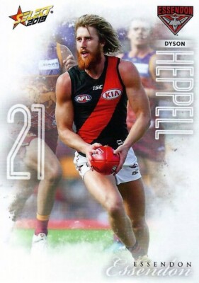 2019 ESSENDON BOMBERS AFL Card DYSON HEPPELL Footy Stars | eBay Australia
