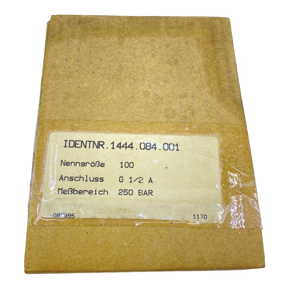 VDO 1.444.084.001 pressure gauge 0-250 bar G1/2A pressure gauge ...