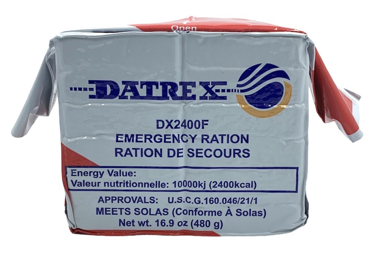 DATREX DX2400F 4 Pack 12 Bars Per Emergency Ration Food 2400 Calories ...