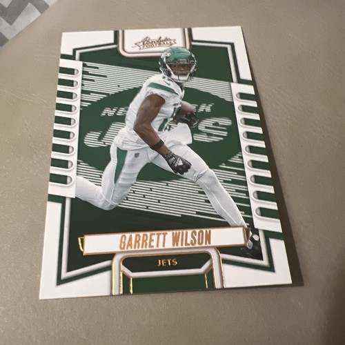 2023 Panini Absolute Football Target Orange Garrett Wilson New York ...