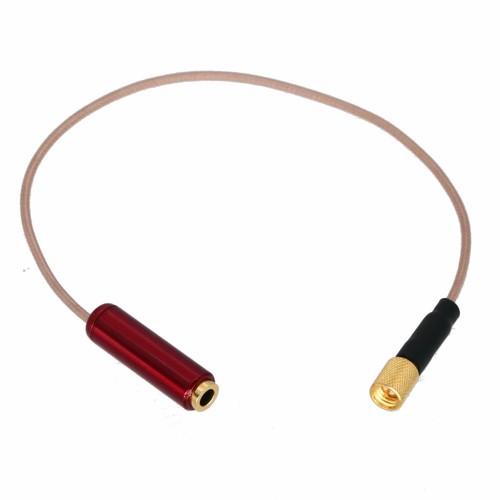 3.5mm 1/8 TS Jack to 10-32 Microdot Male Audio Cable For Microphone ...