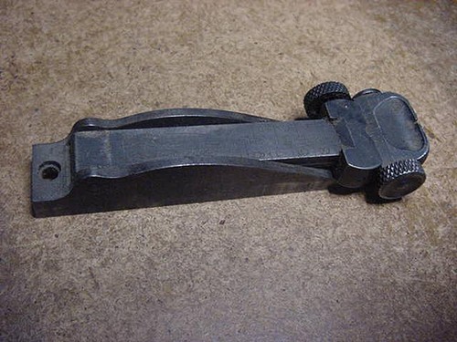 VINTAGE Original US Springfield Krag Rifle Rear Sight | eBay