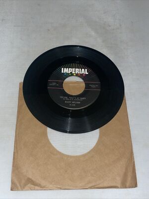 RICKY NELSON . I'M NOT AFRAID / YES SIR THAT'S MY BABY .. 45 RPM # 383 ...