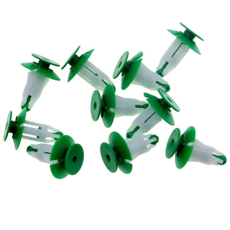 10Pcs Bumper Upper Cover Retainer Clip & Fender Filler Panel Fastener ...