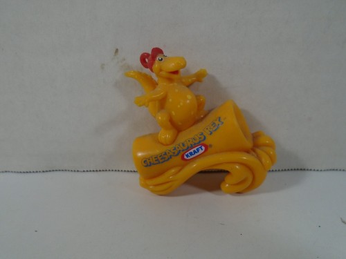 1990's KRAFT MAC & CHEESE-5" CHEESASAURUS REX KEYCHAIN FIGURE (LOOK) | eBay