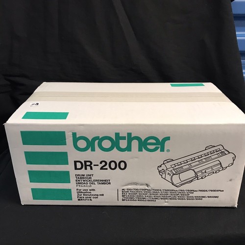 Genuine New Sealed Brother DR-200 Drum Unit Cartridge- New | eBay