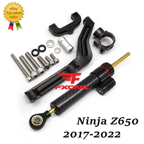For Ninja Z650 2017-2022 Steering Damper Stabilizer Bracket Mount Kit ...