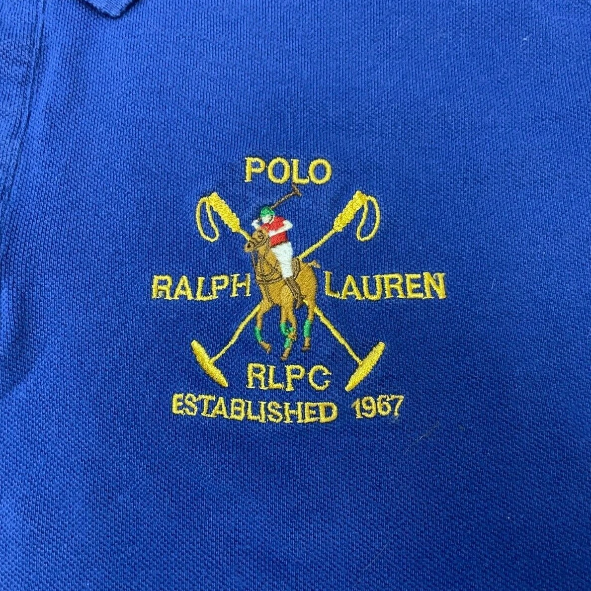 Polo Horse Logo Blue