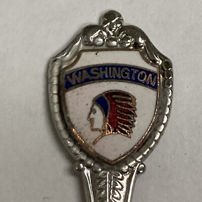 Vintage Souvenir Spoon US Collectible Washington | eBay