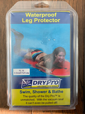 New Dry Pro Waterproof Leg Protector X Small Full Leg #FL 12 Swim ...