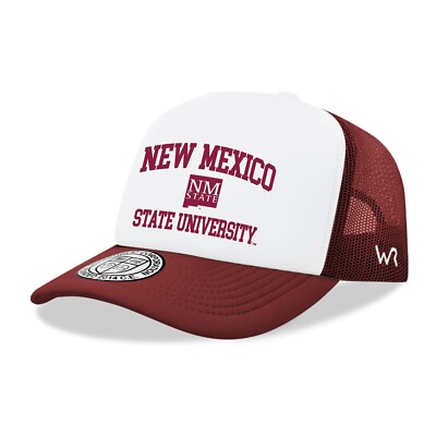 New Mexico State University Aggies NMSUTrucker Mesh Snapback Seal Hat ...