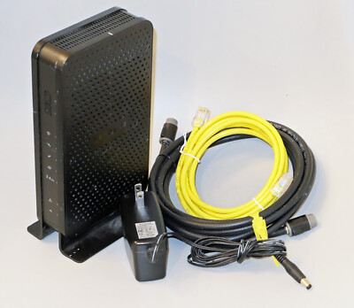 NETGEAR C3000 n300 Docsis 3.0 cable router w/power supply+coax+ethernet ...