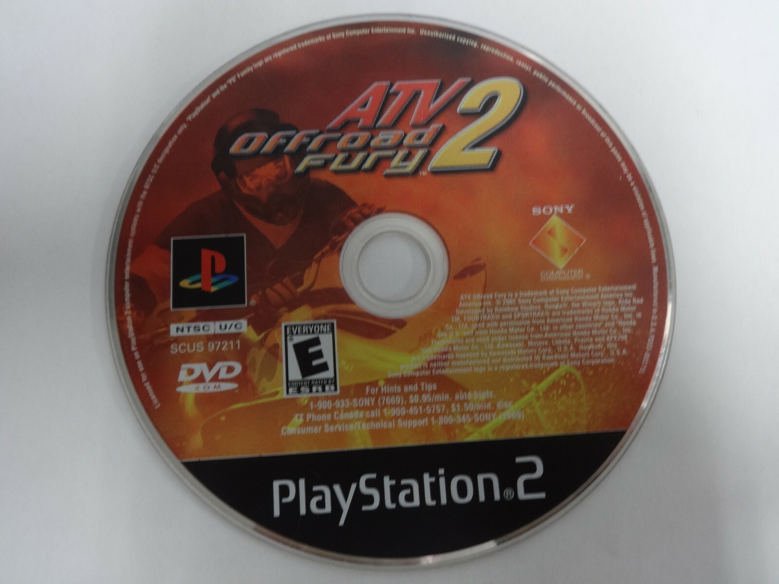 ATV Off Road Fury 2 Sony Playstation 2 PS2 Game Disc Only Free Ship | eBay