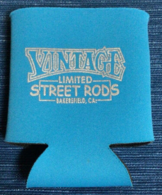 Vintage Limited Street Rods Bakersfield CA Beer Soda Can Coozie Koozie ...