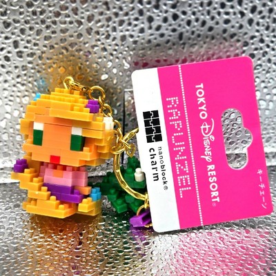 Rapunzel nanoblock keychain Disney princess | eBay Australia