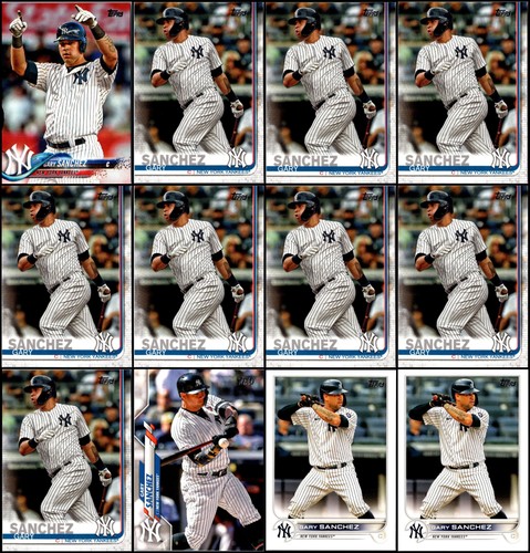Topps Gary Sanchez (19) Card Lot - EXCLUSIVE OFFER – ACT QUICK! | eBay