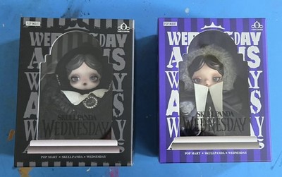 Authentic Popmart Skullpanda Wednesday NYC Exclusive Pop up | eBay