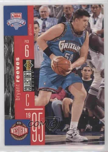 1995-96 Collector's Choice Prize NBA Draft Lottery Picks Bryant Reeves ...