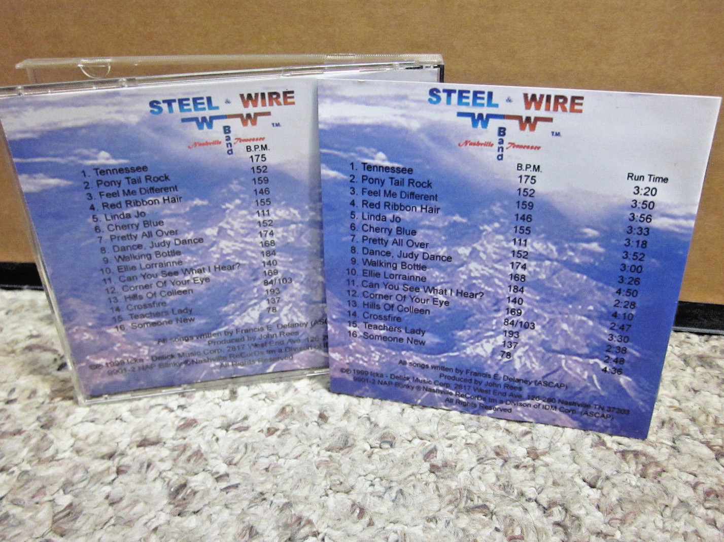 STEEL & WIRE BAND Feel Me Different CD April Amick & Mike Pickern ...