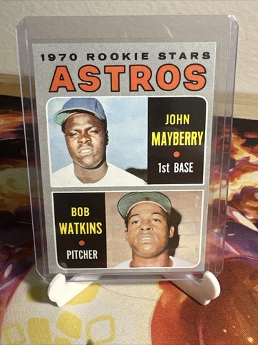1970 Topps #227 Astros 1970 Rookie Stars - Mayberry / Watkins | eBay