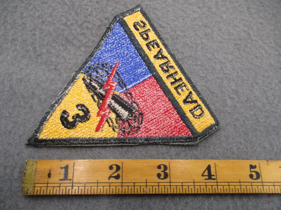 US Army 3rd Armored Division Spearhead Patch S5. | eBay